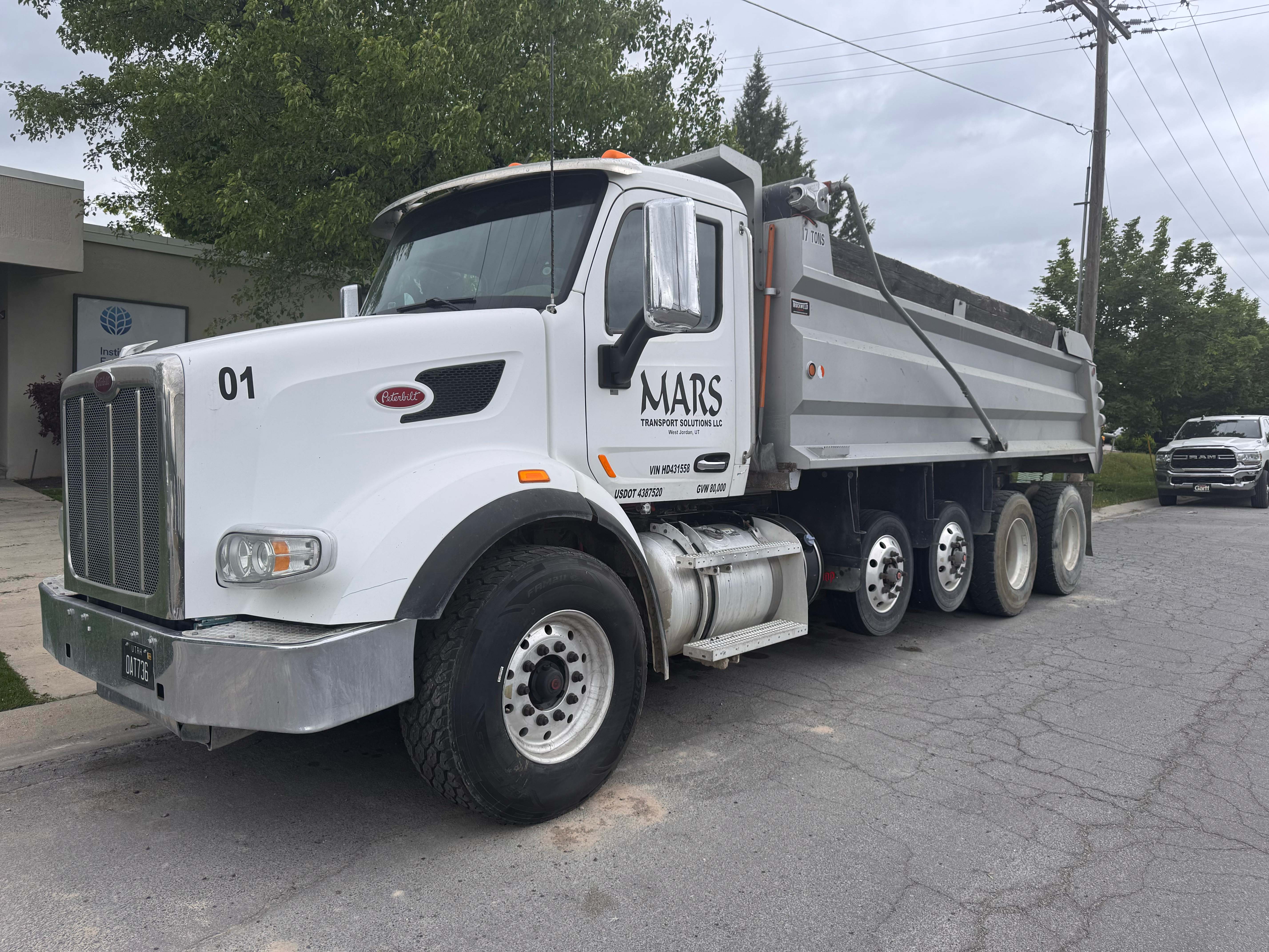 Mars Transport Solutions - Heavy Hauling & Dump Truck Services